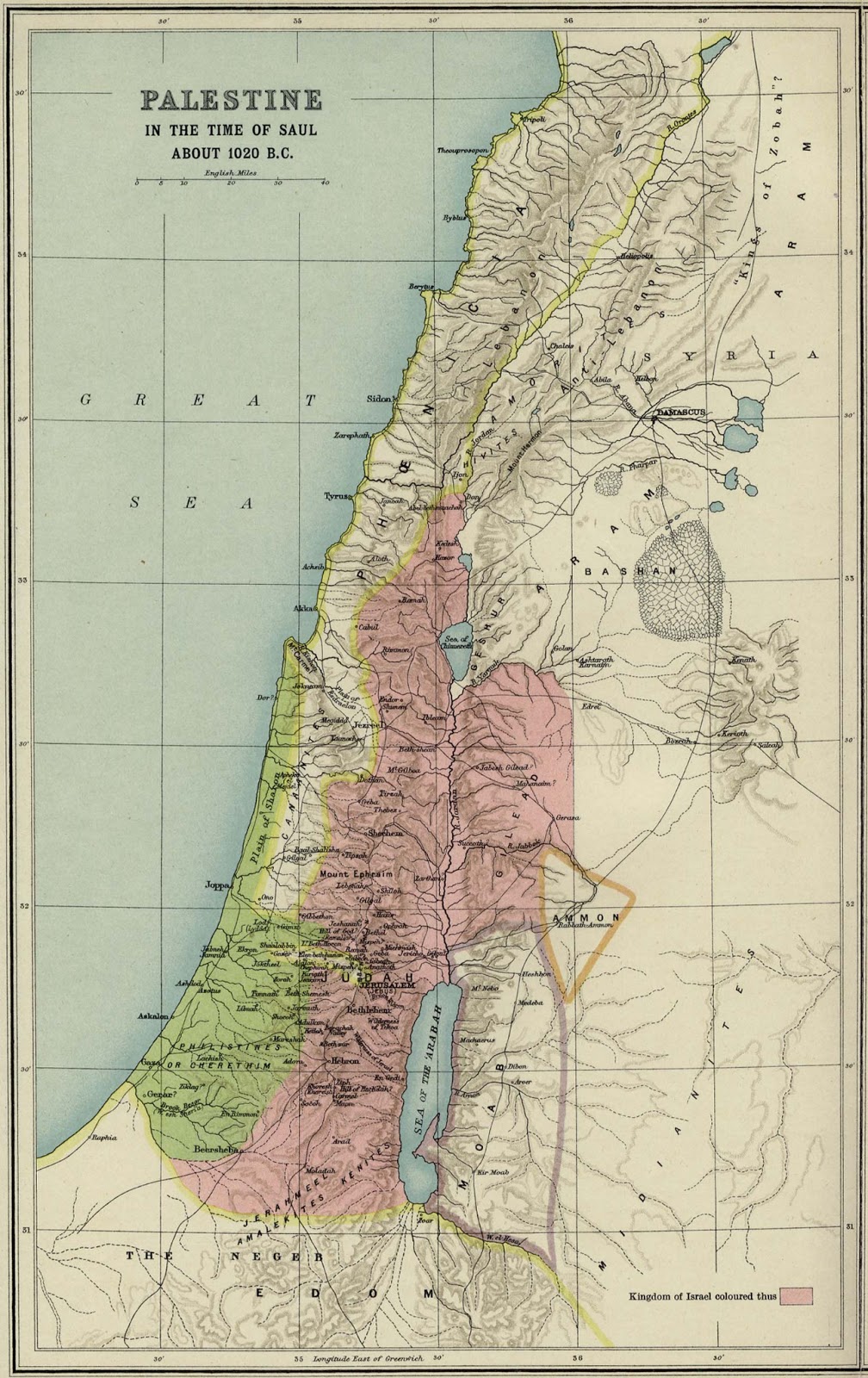 PALESTINA - MAPAS GEOGRÁFICOS DE PALESTINA - Mundo Hispánico™