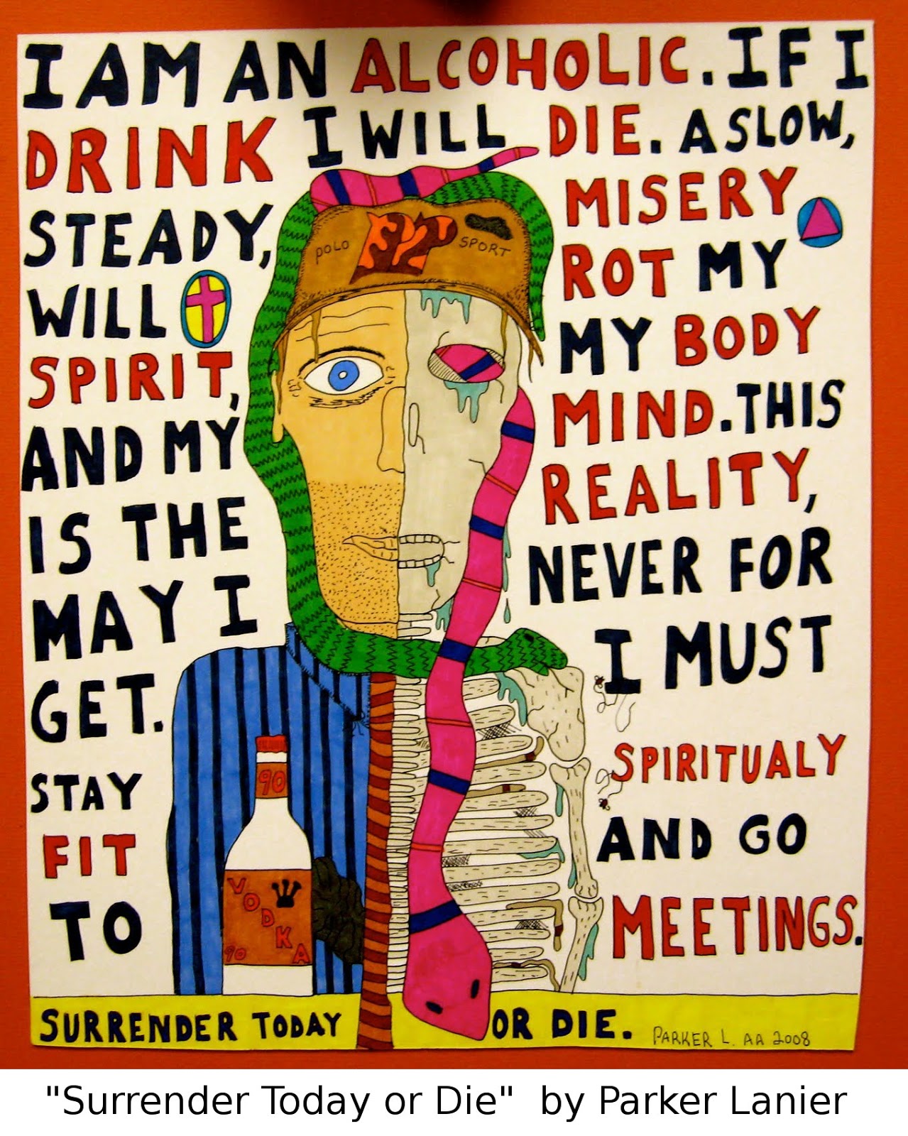 Alcoholic Outsider Artist: From the download gallery on the Addiction ...