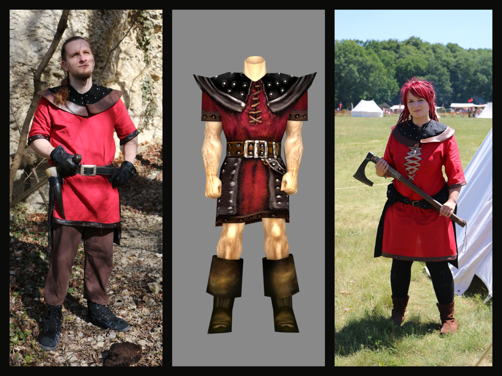 Gothic LARP: Rüstungen - Umsetzung