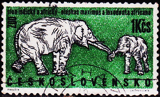 Heritage of India stamps site: Elephant on stamps