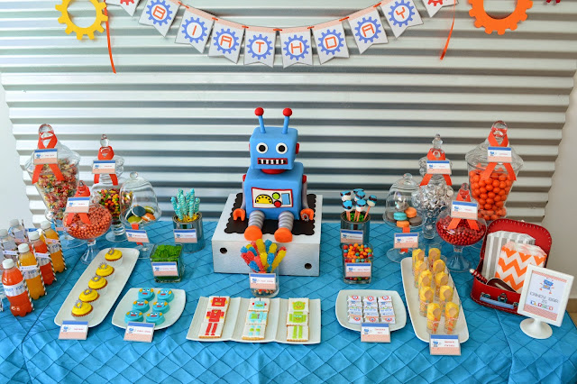 Partylicious Events PR: Birthdays: {Robot Party}