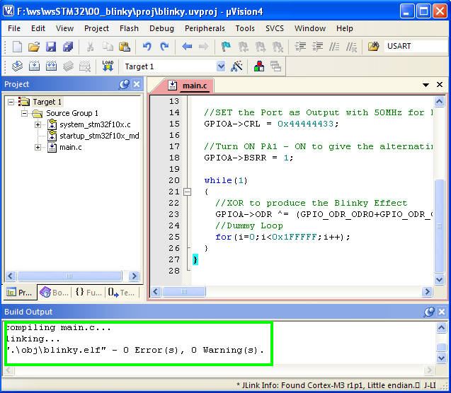 Electronics for Bharat: Using GCC in Keil : Best of Both worlds