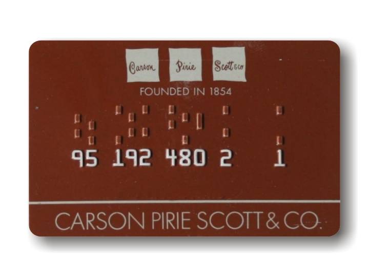 The Department Store Museum: Charge Cards