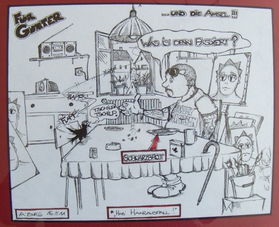 Aschaffenburger Künstler: #137 Zeichner Martin Han seit 11 Jahren in ...