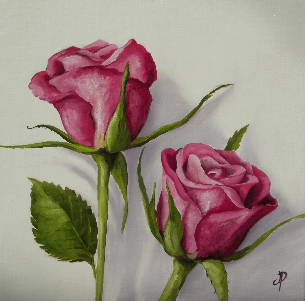 Jane Palmer Fine Art: Pink Roses