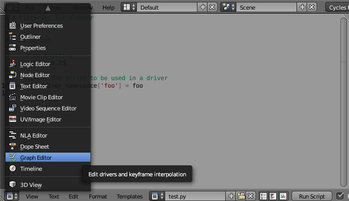 El Brujo de la Tribu: Blender Cycles: Using a Python Script in a ...