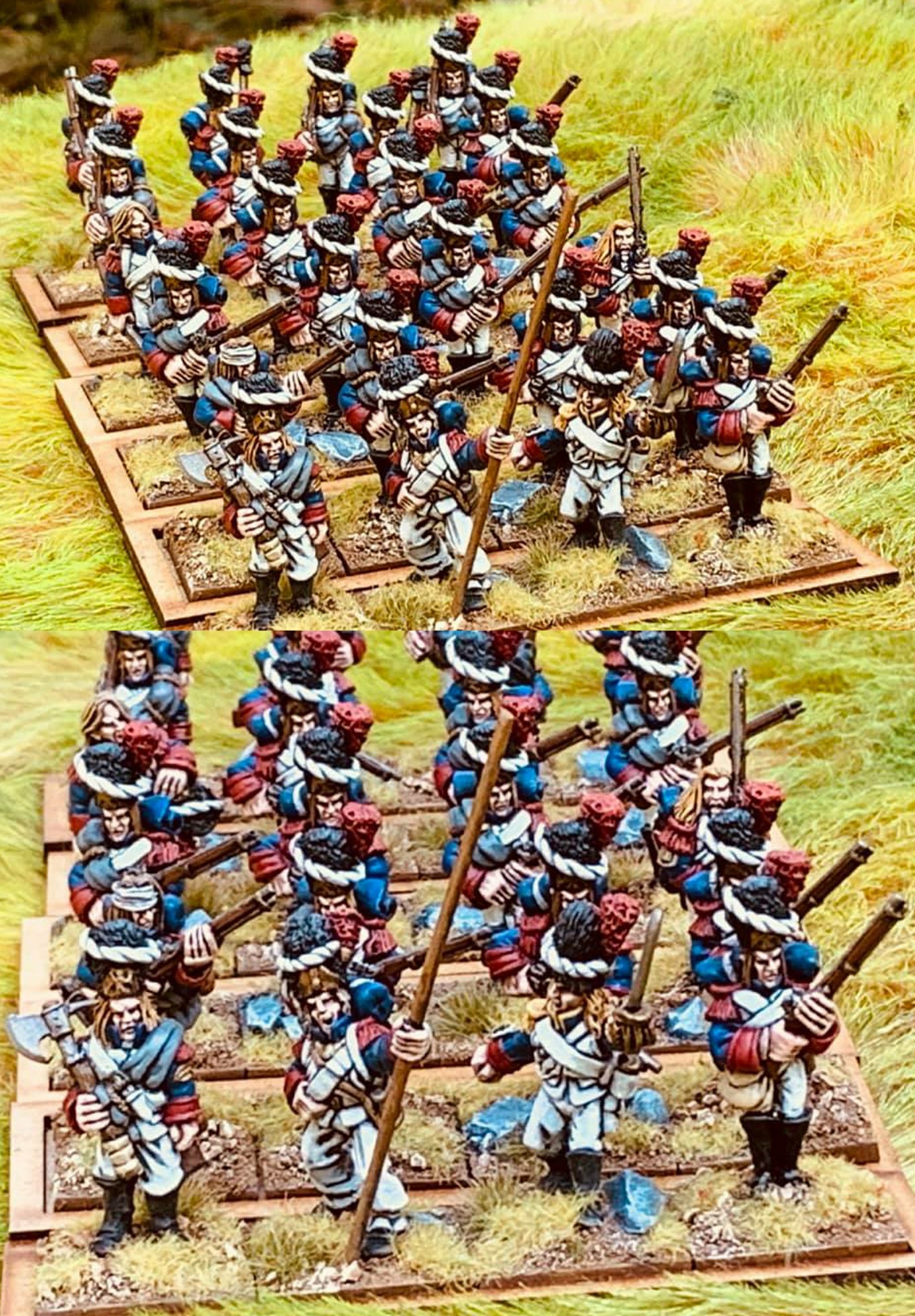 Alternative Armies: Velite Grenadiers de la Garde column painted by ...