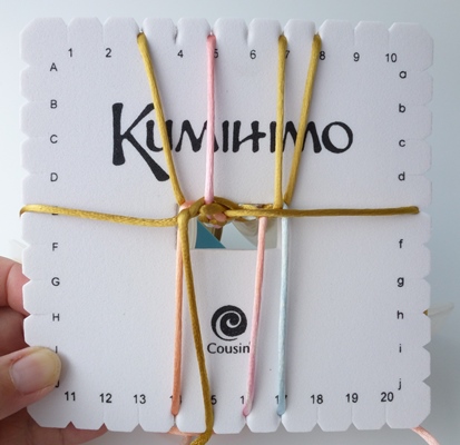 How to Make a Square Plate Kumihimo Bracelet with Button Closure / The ...