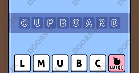 Escape Room: Mystery Word Level 90 Answer ~ Doors Geek