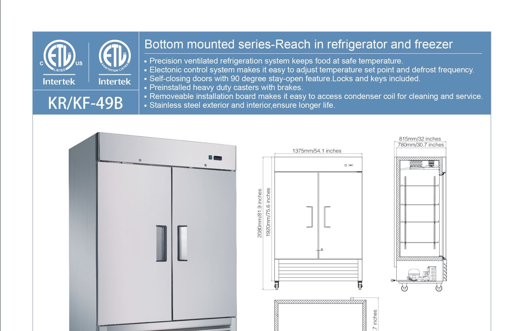 Chef AAA - Commercial Refrigerator, Freezer & Kitchen Equipment Supplier