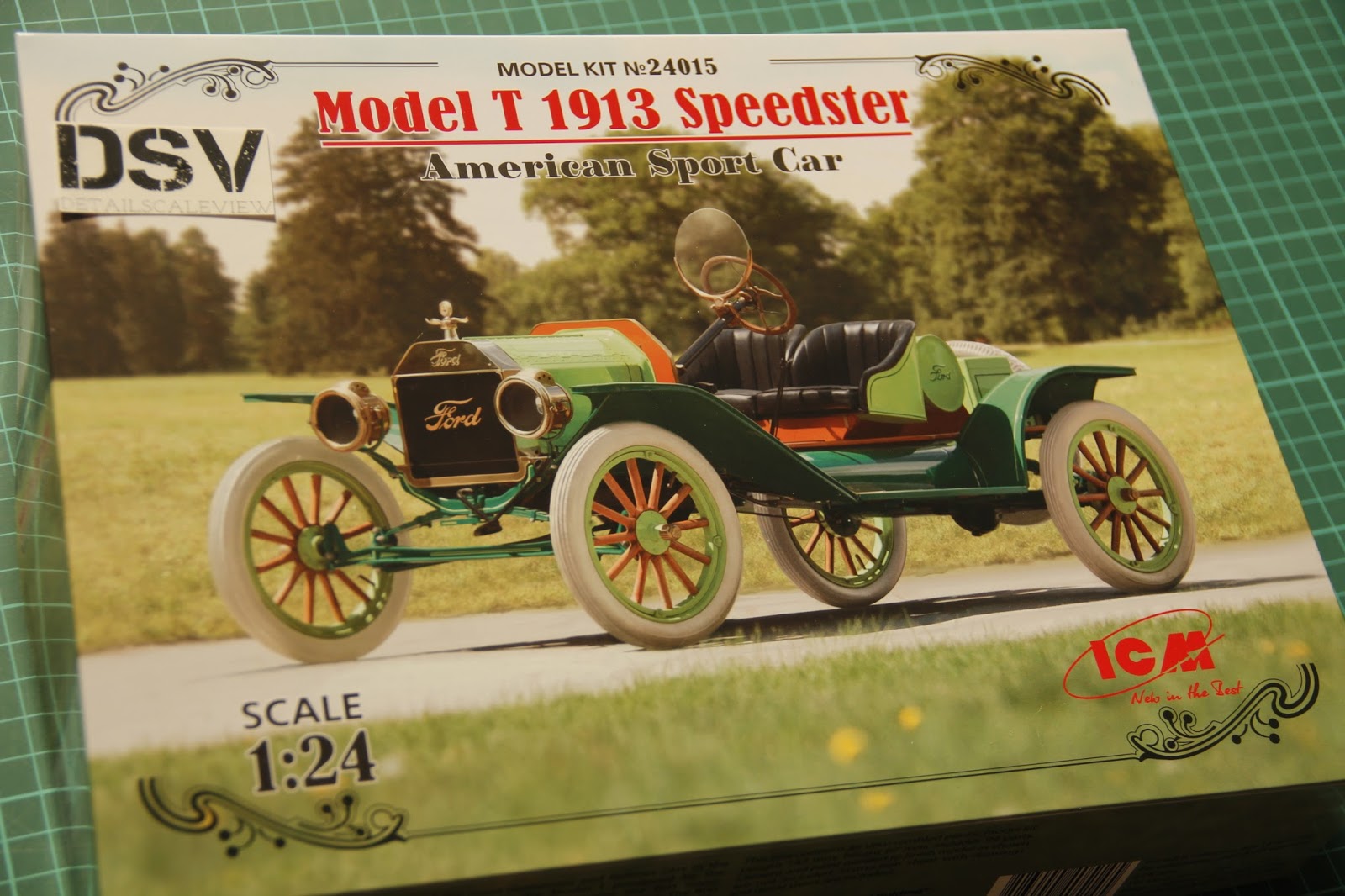 ICM 1/24 Model T Speedster (24015) - DetailScaleView