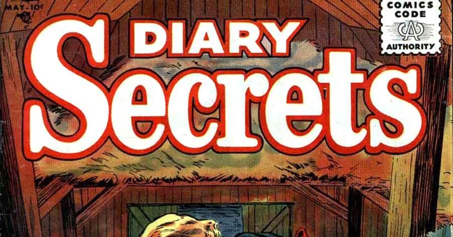 Diary Secrets #29 - Matt Baker cover - Pencil Ink