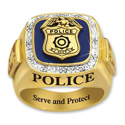 Emergency Services Rings for Police, Corrections Fire, EMS, Police and ...