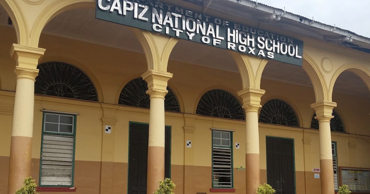 Historic Preservation Documents: Restoration of Capiz National High School