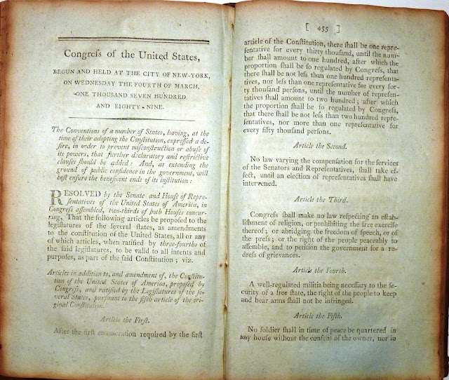 United States Constitution and Citizenship Day: 27th Amendment