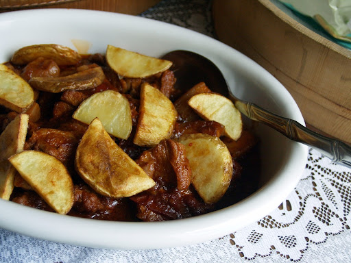SKIP TO MALOU: Pina-asadong Baboy sa Kamatis (Tomato Braised Pork)