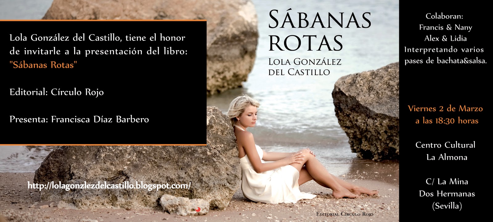 Lola González del Castillo: Presentación "Sábanas Rotas" Dos Hermanas