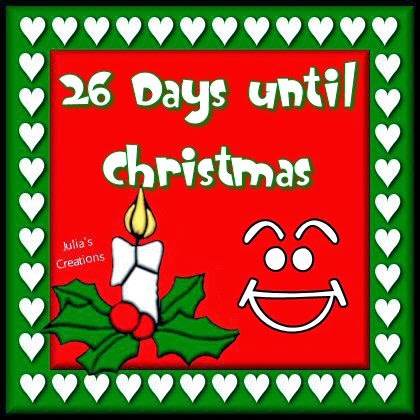 Julia's Creations: 26 days until Christmas