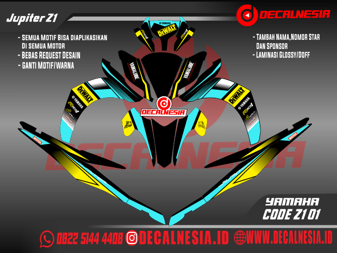 Decal Jupiter Z1 Modif Simple - Decalnesia