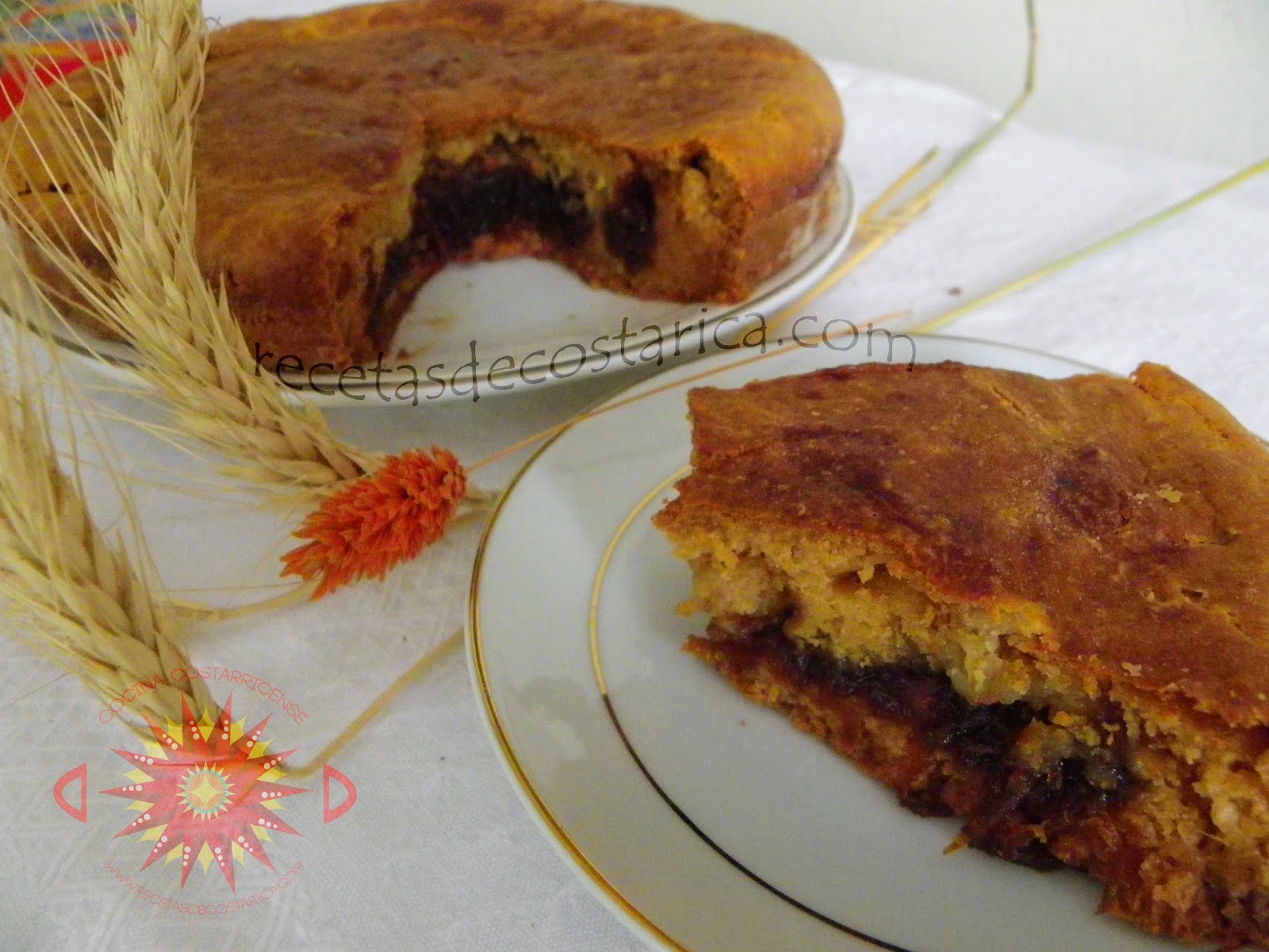 Cocina Costarricense: pan relleno chiverre y coco