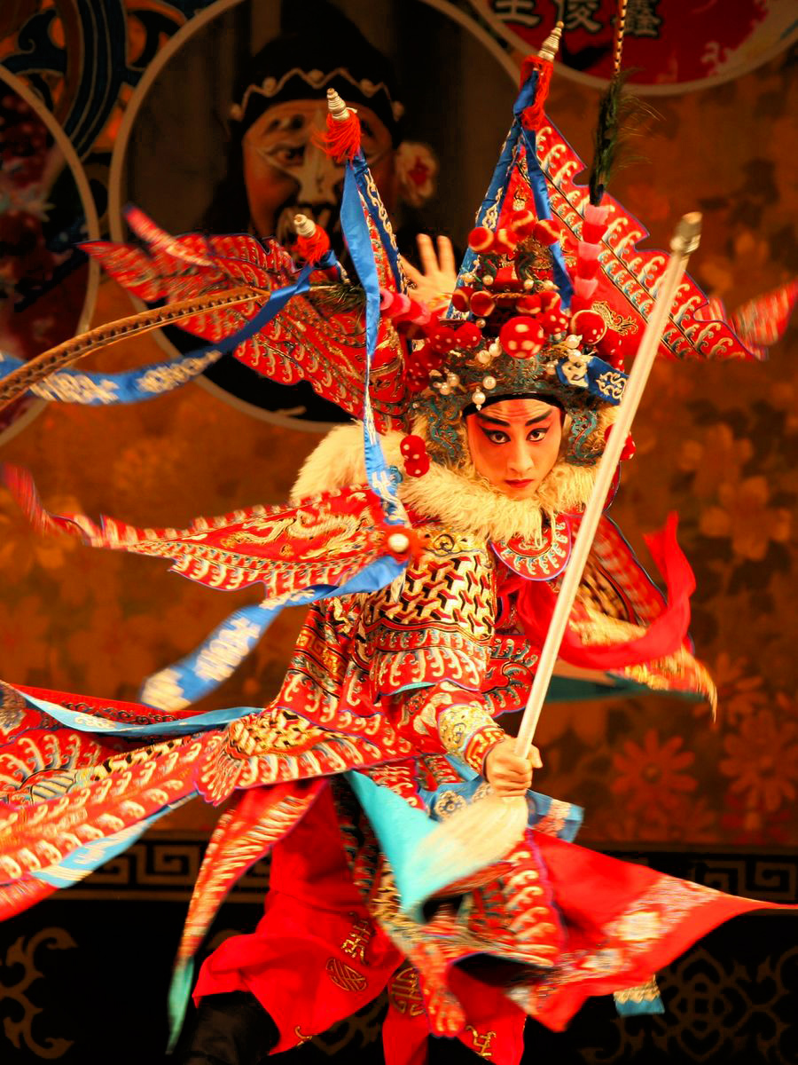 Warrior. Beijing Opera- Photograph by Yi Zhang ARPS 战士,京剧