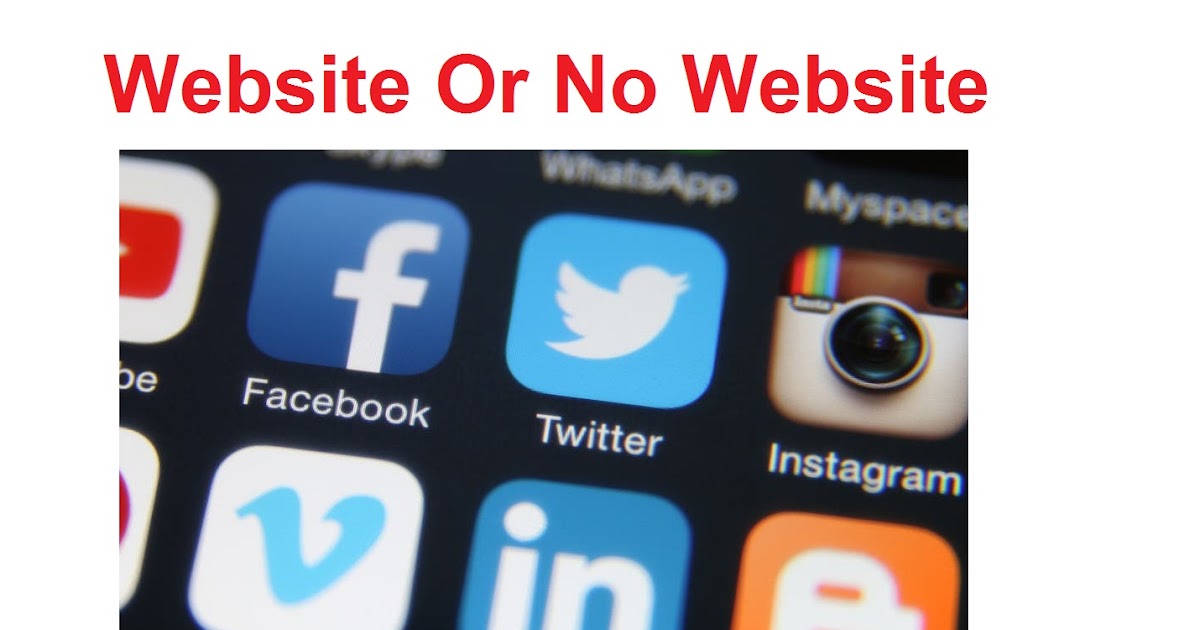 Website Or No Website