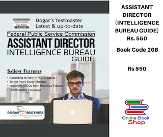 Assistant Director (Intelligence Bureau Guide) - Online Book Shop.Pk