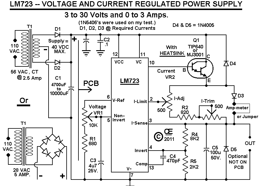 L I C O T E L E C O M : FONTES COM O LM723
