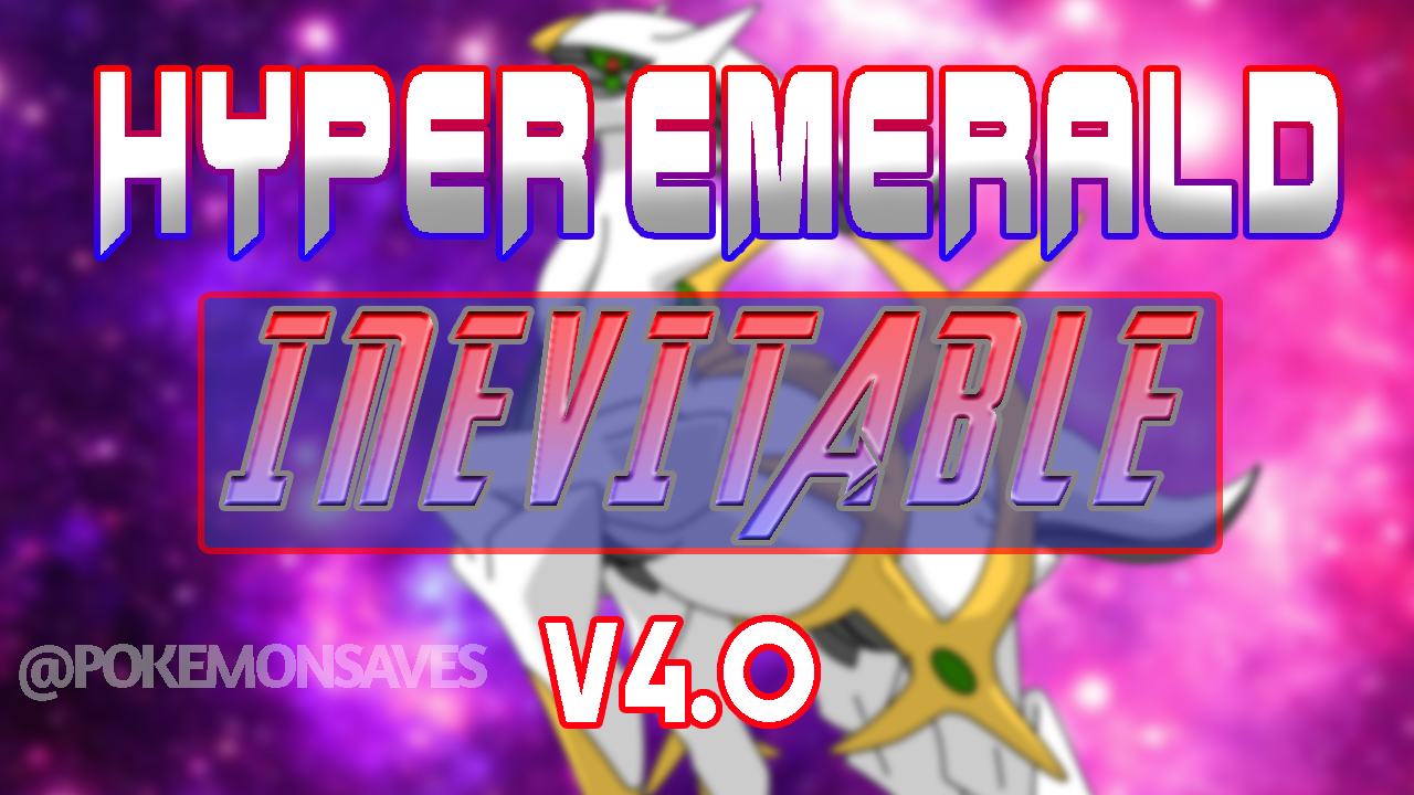 Pokemon Hyper Emerald v4 Inevitable (GBA)