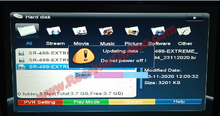 STARSAT MINI EXTREME SERIES HD RECEIVER NEW SOFTWARE V2.84 - How To Enter Biss key Power vu key ...