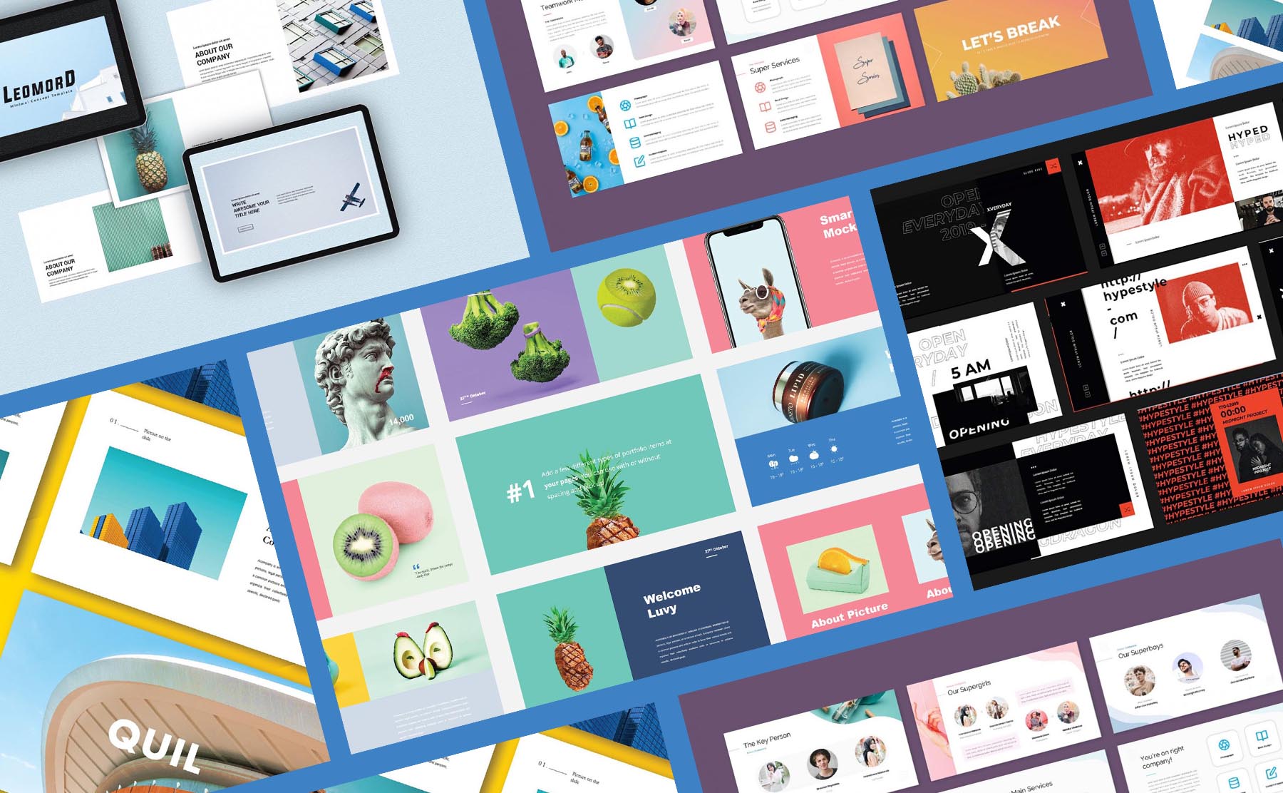 Free 12 PowerPoint Presentation Design - PPT Template