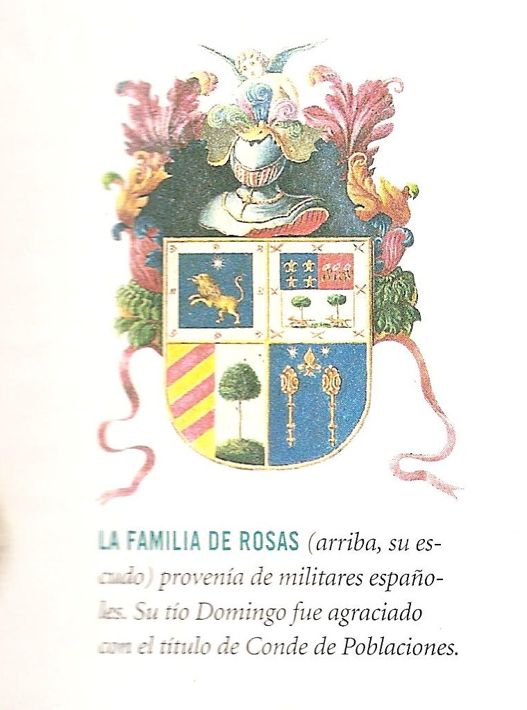 Heráldica en la Argentina: Escudo de Rosas