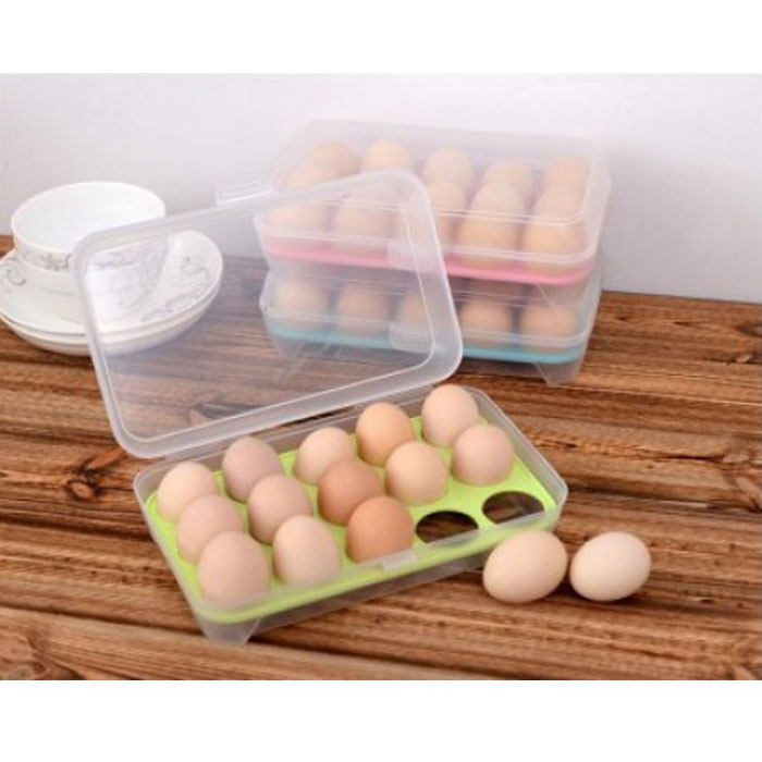 Kotak Telur isi 15 Sekat - Tempat Penyimpanan Telor - Puserba - Pusat ...