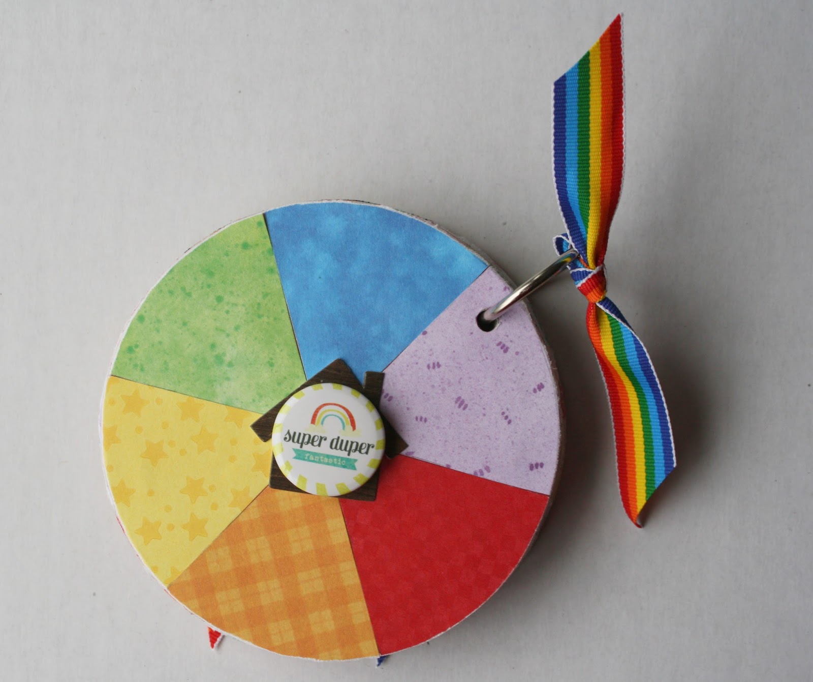 Counterfeit Kit Challenge: Wonderful World of Color: A Color Wheel Mini ...