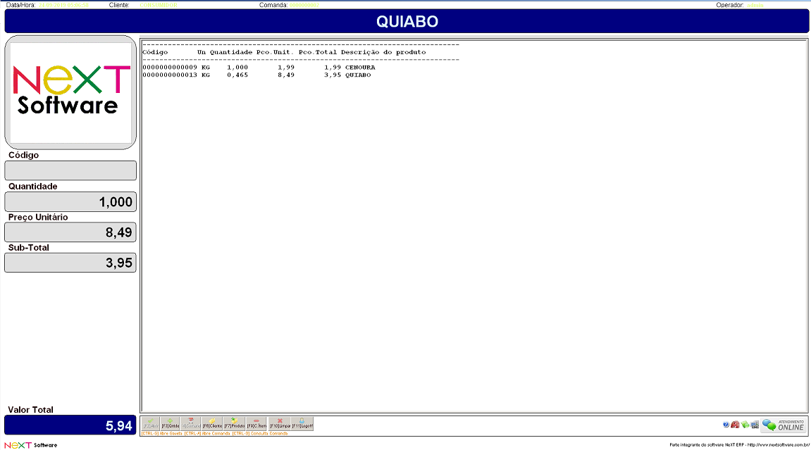 NeXT Software - Sistemas ERP e Nota Fiscal Eletrônica (NF-e / NFS-e ...