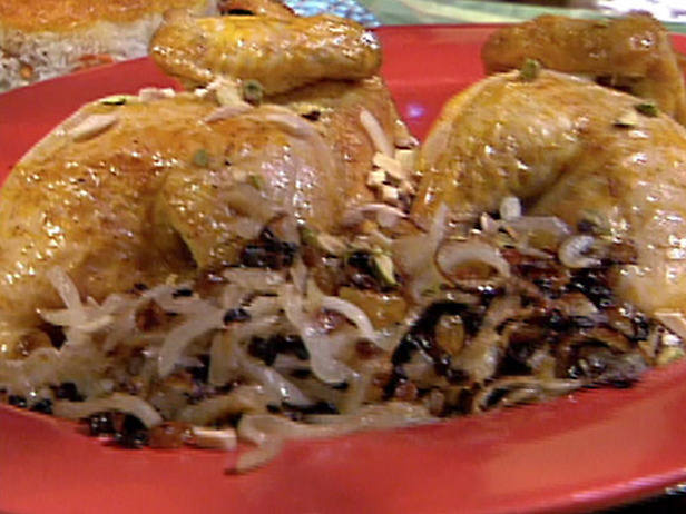 Persian-Style Jeweled Rice with Oven Roasted Chicken Recipe | LEBANESE ...