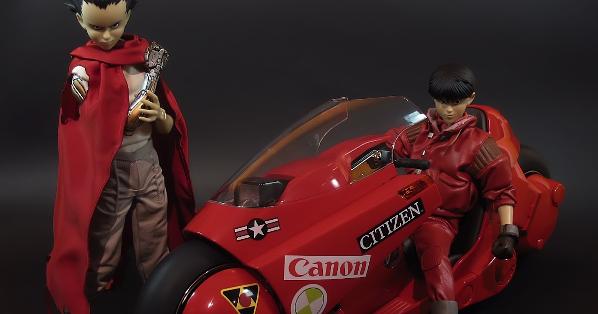 SHIN GOKIN: KANEDA'S BIKE & SHOTARO KANEDA BY BANDAI & MEDICOM TOY