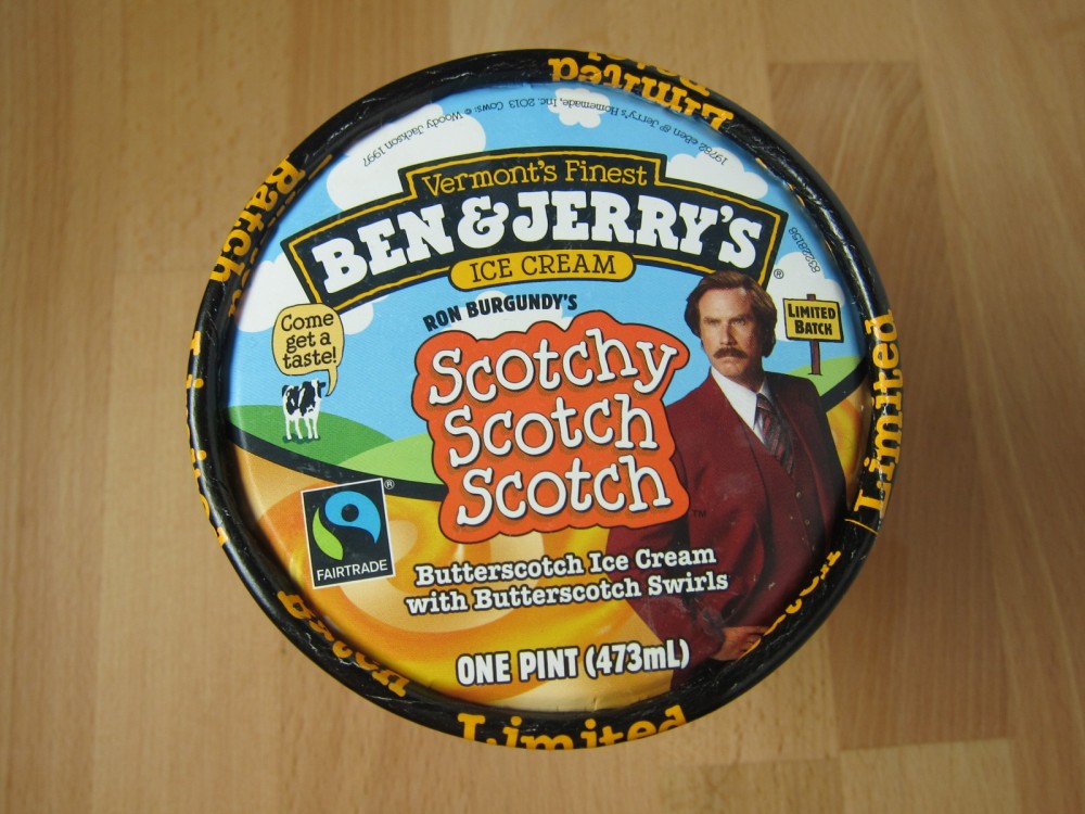 Frozen Friday: Ben & Jerry's - Scotchy Scotch Scotch Ice Cream