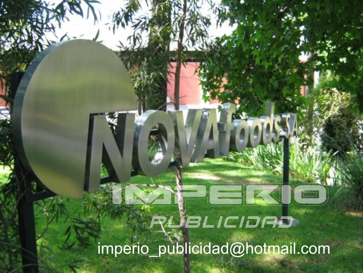 LETRAS EN METAL: LETRAS EN ACERO INOXIDABLE