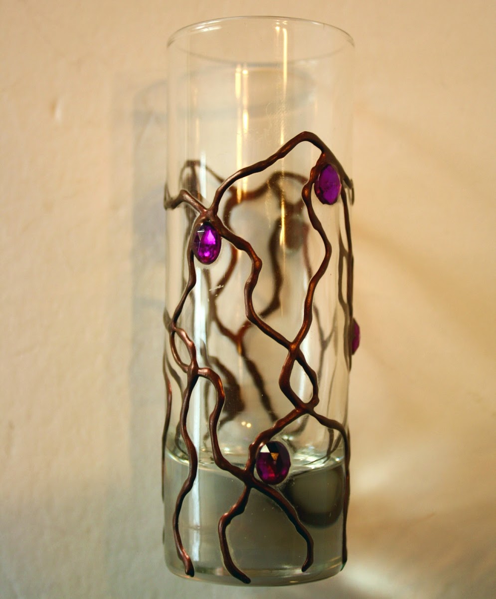 Such a Pretty Mess: Metal and Glass OTP Project {Bo Bunny Pearlescents ...