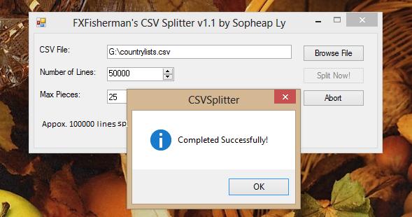 How To Split Large CSV File Into Multiple Pieces how-to-split-large-csv-file-into-multiple-pieces