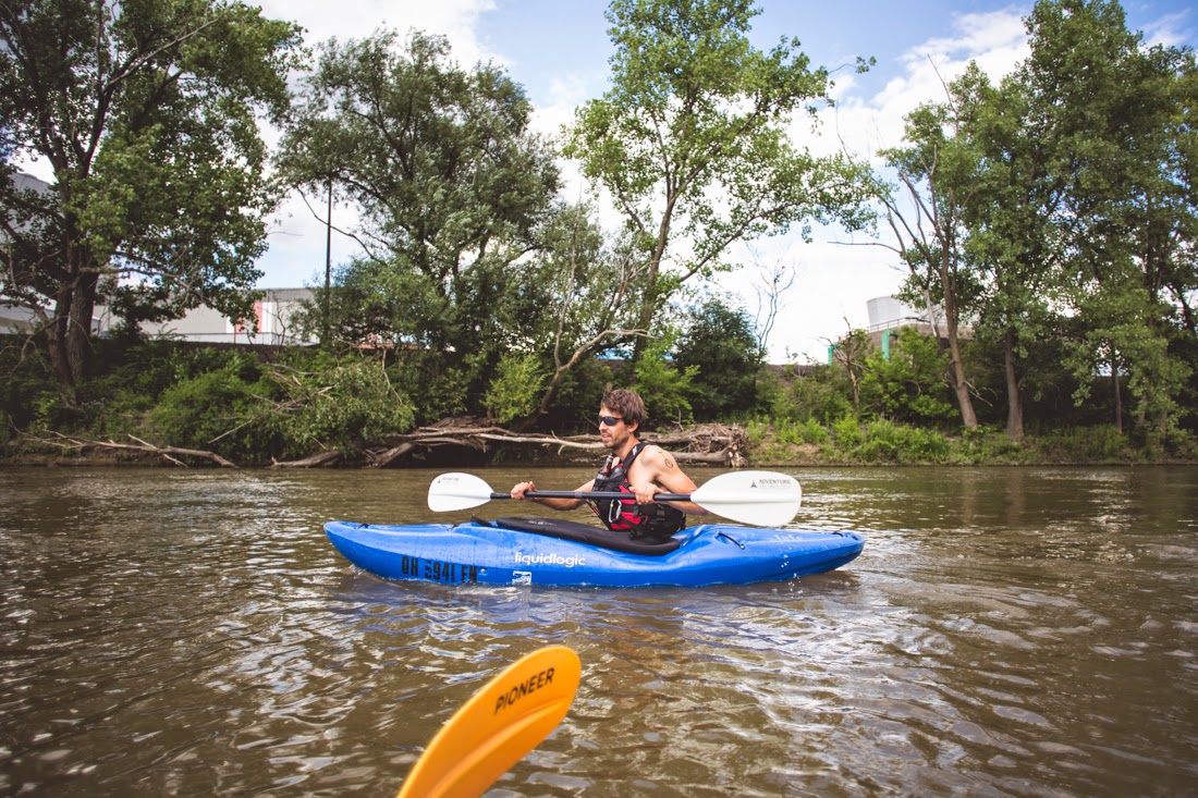 Climbing The Fence: Kayaking the Cuyahoga River - A blog of photos and ...