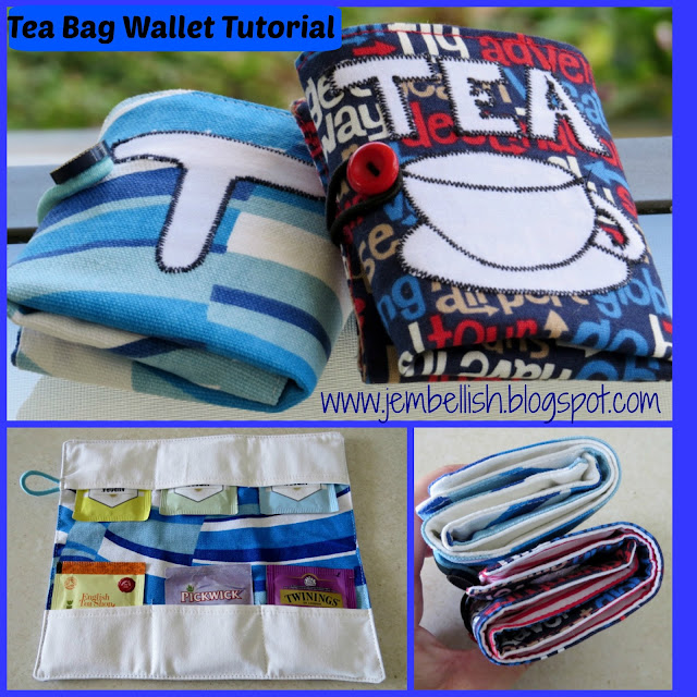 Creating my way to Success: Tea Bag Wallet Tutorial