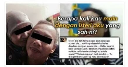 Dunia Akhir Zaman !!! Isteri Curang Di Sebarkan Suami , Isteri Balas ...