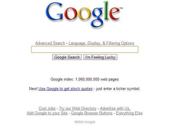 BLOG: LA EVOLUCIÓN DE GOOGLE (1997-2013):