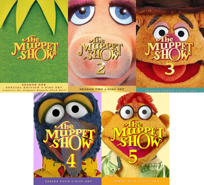 The Muppet Show 4 & 5 seasons on DVD: The famous THE MUPPET SHOW on DVD!