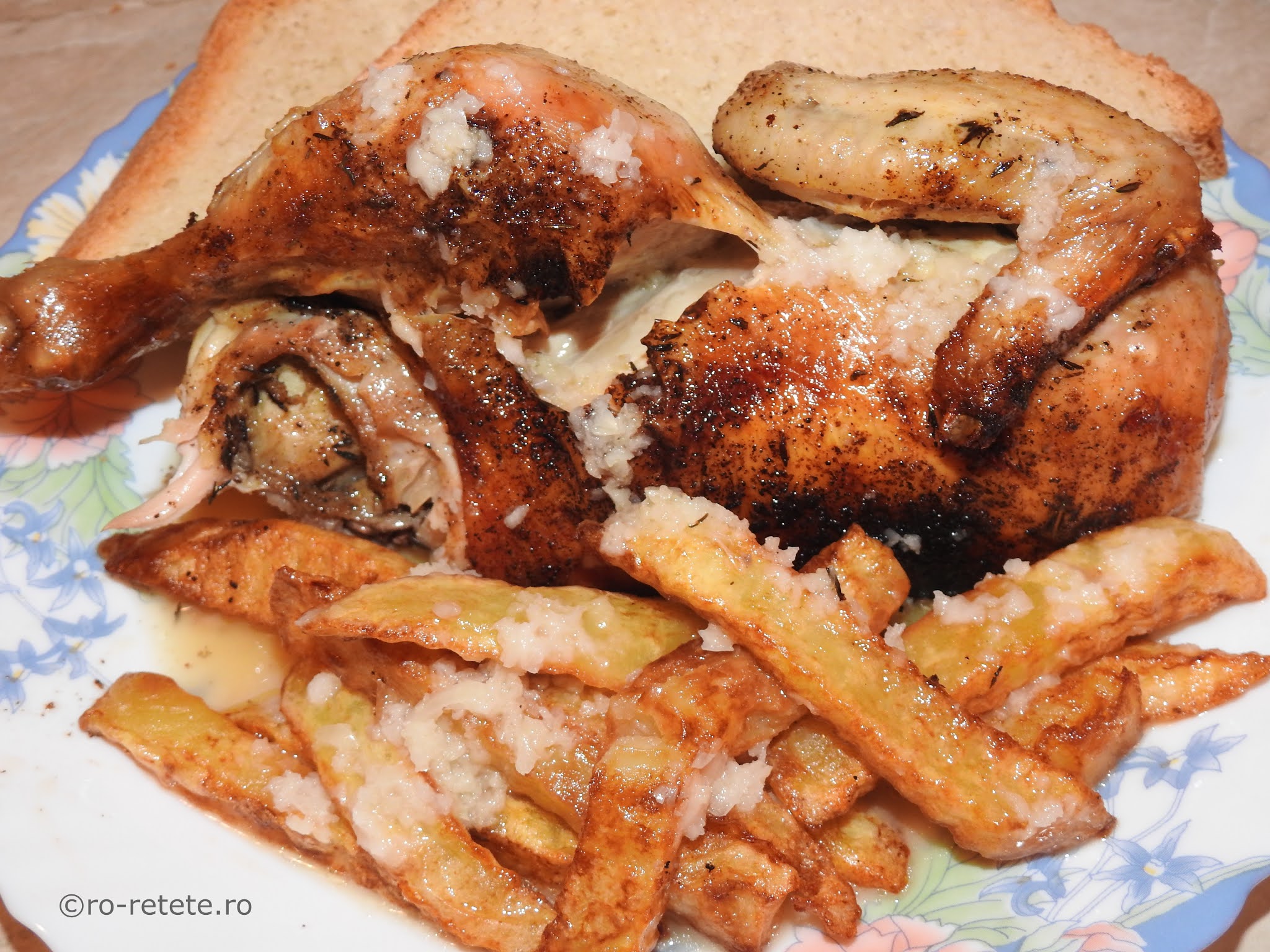 Pui cu bere la cuptor reteta | RO-Retete.ro