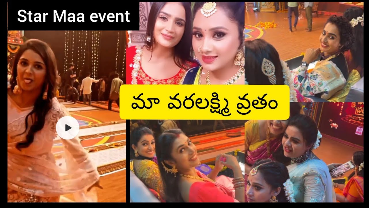 Star Maa TV Special Program - Maa Varalakshmi Vratham Celebrations
