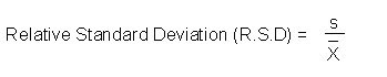 Chemistry Laboratory: Mean and Standard deviation -Arithmatic mean, s ...