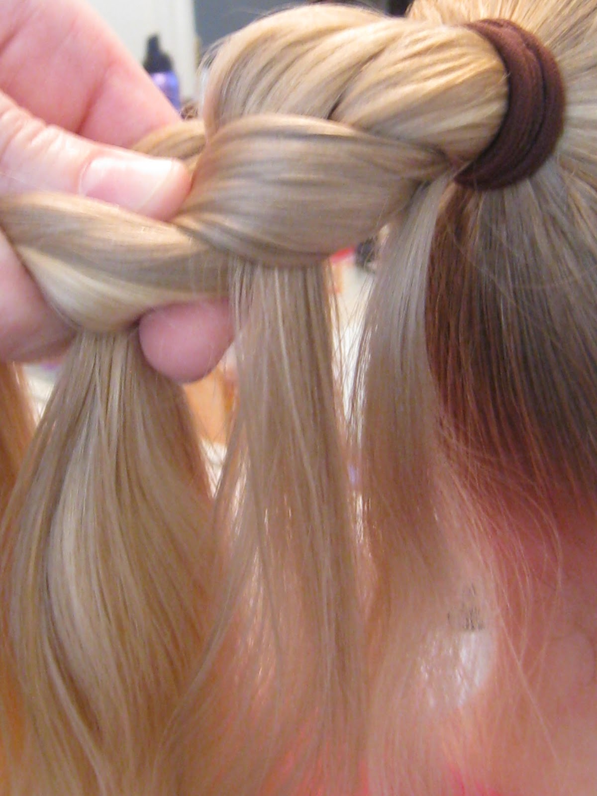 Feather Braided Bun Tutorial (she: Becky) - Or so she says...